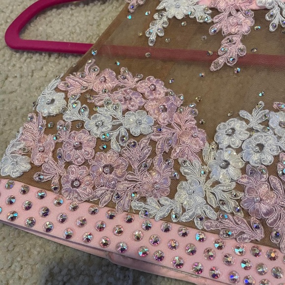 Other | Custom Light Pink Dance Costume | Poshmark